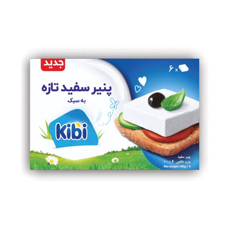 پنیر سفید کیبی ۶ عددی - فروشگاه لبنیات آنلاین روزانه